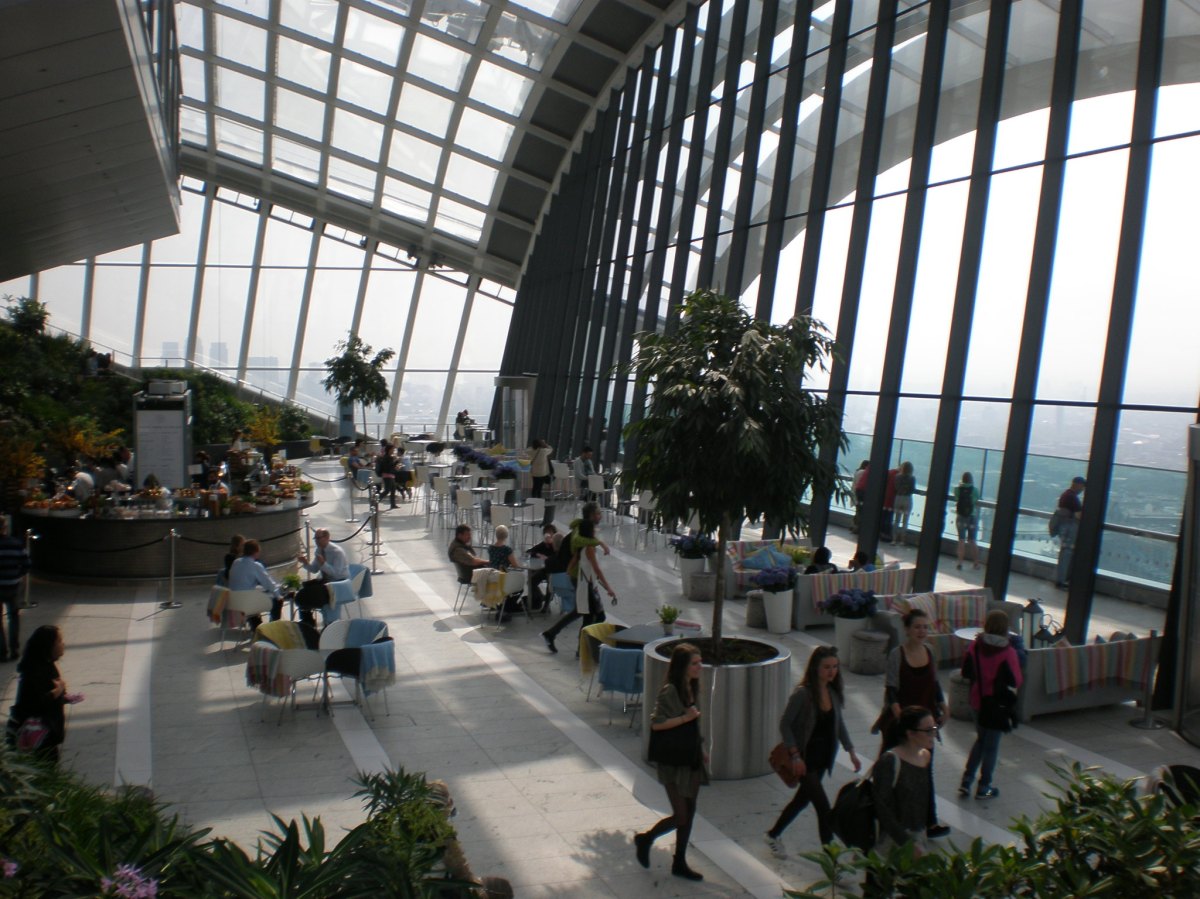 Sky Garden, London – the Red Phone Box travels