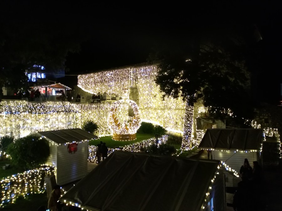Christmas at Trsat Castle, Rijeka, Croatia – the Red Phone Box travels