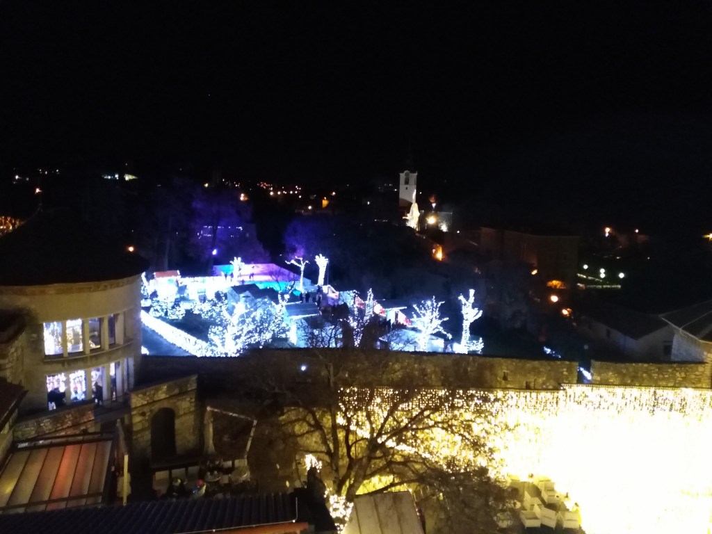 Christmas at Trsat Castle, Rijeka, Croatia – the Red Phone Box travels